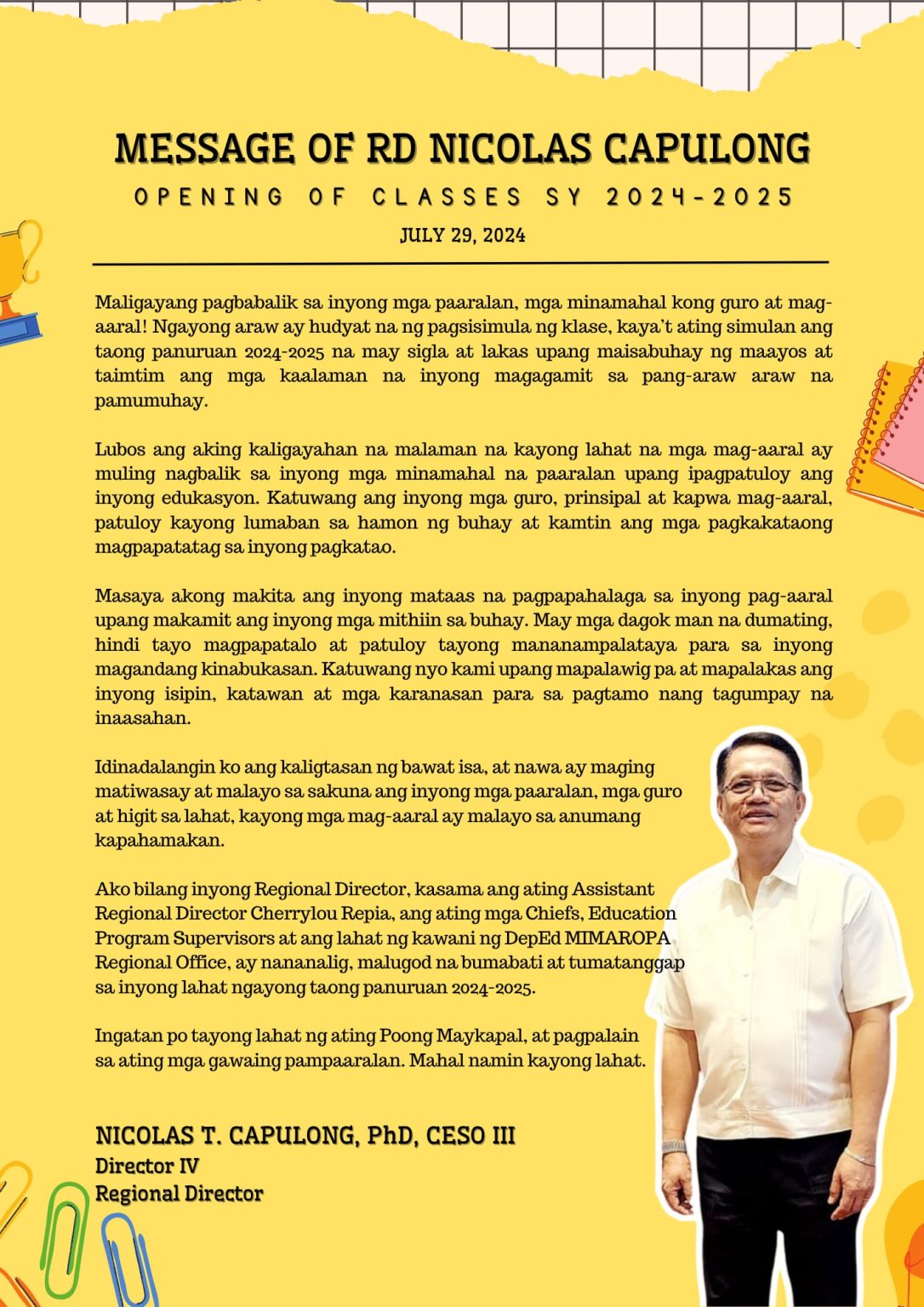 Deped MIMAROPA Region